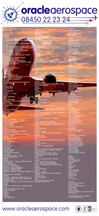 Aerospace Components - Rapid MRO & AOG Aircraft Parts